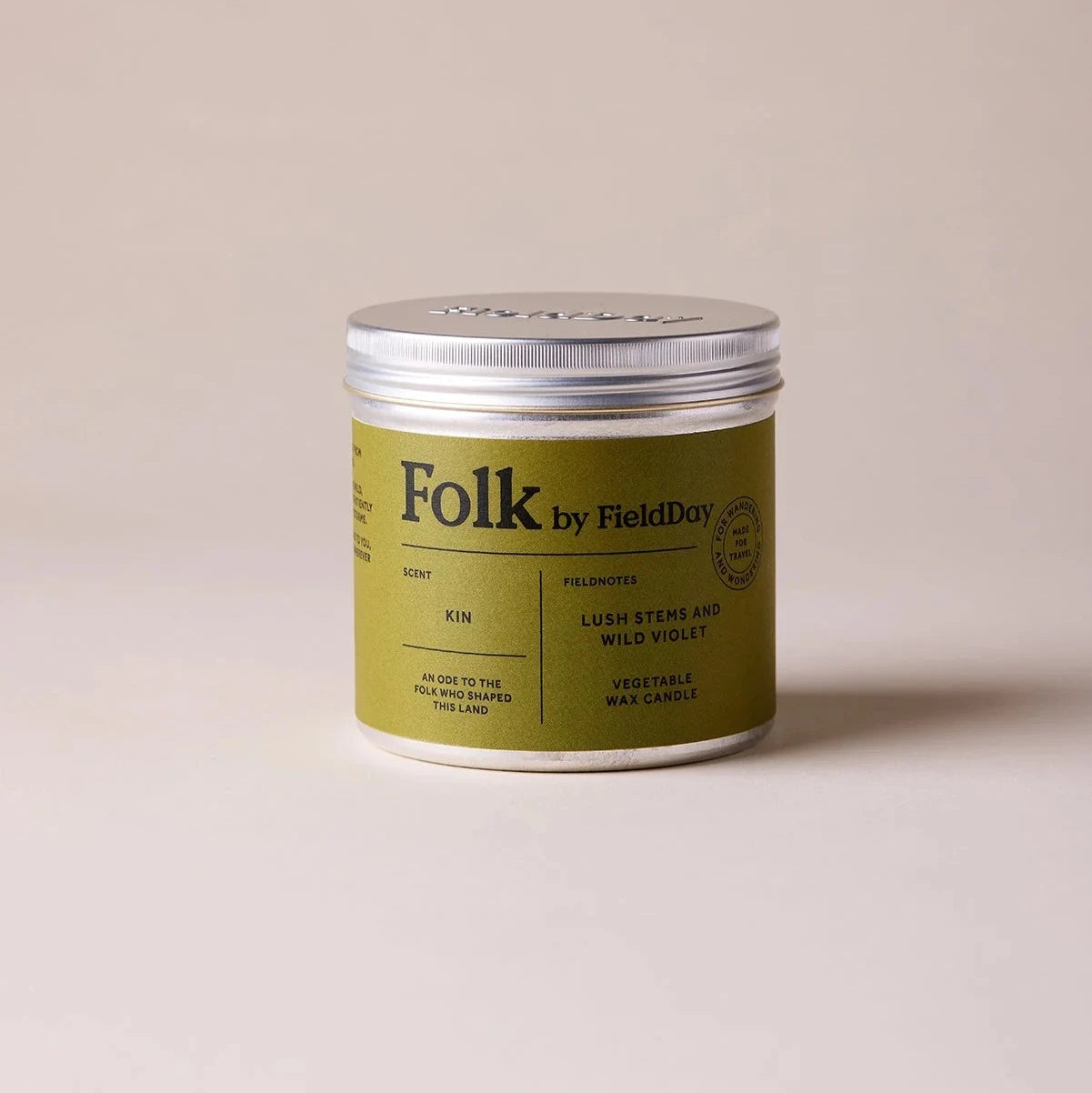 Folk Tin Candle | Kin