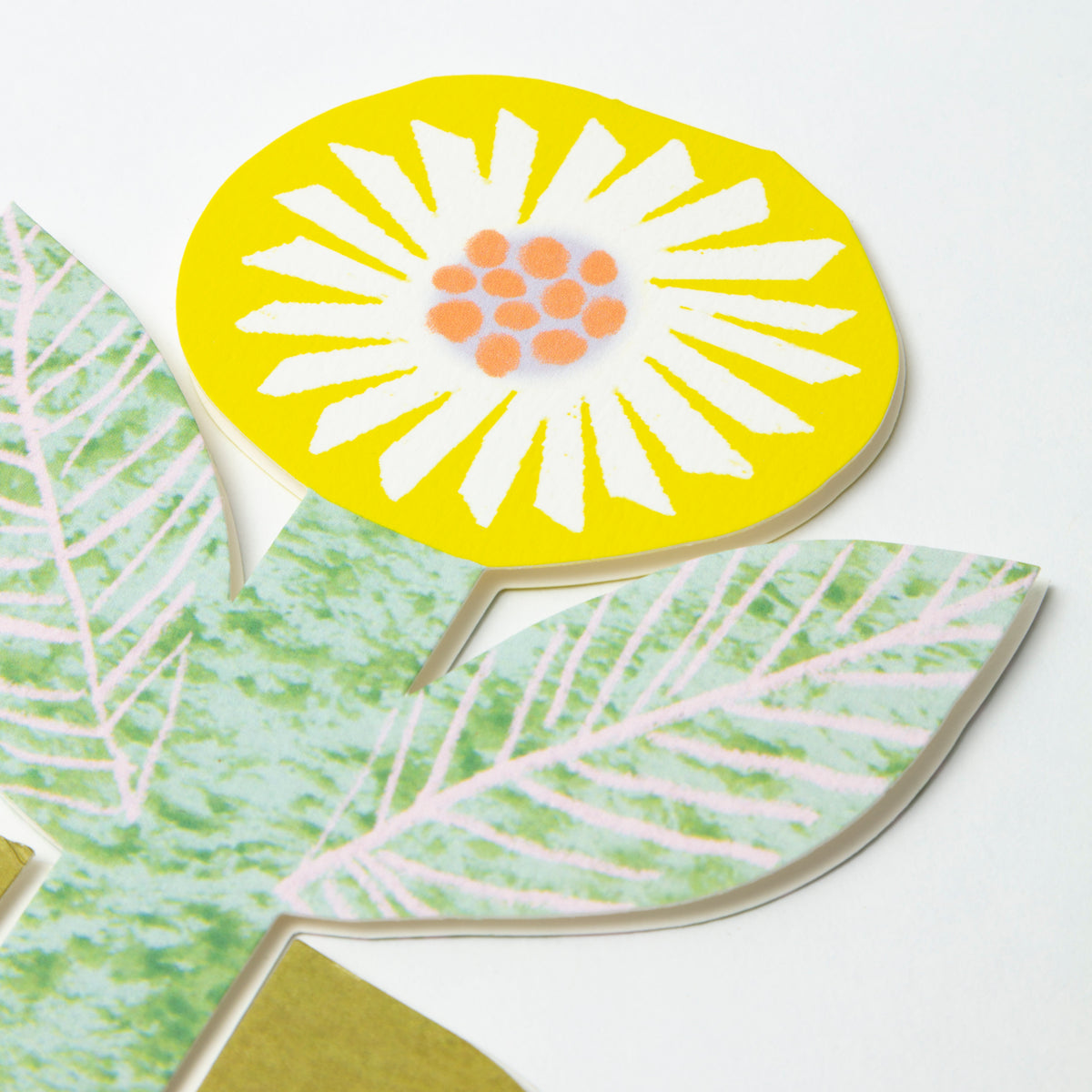 Joy Flower Stand Up Card