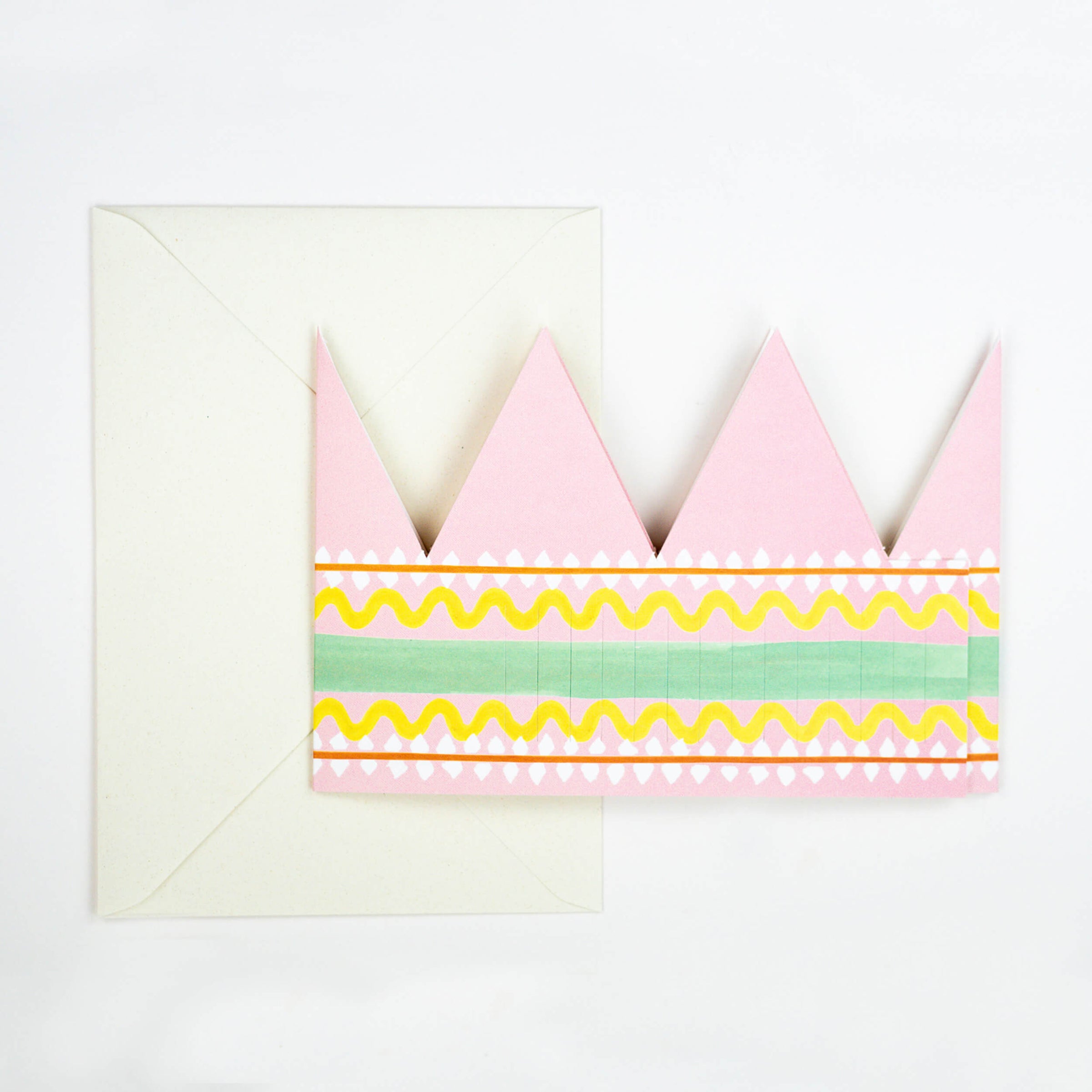 Birthday Queen Party Hat Greetings Card